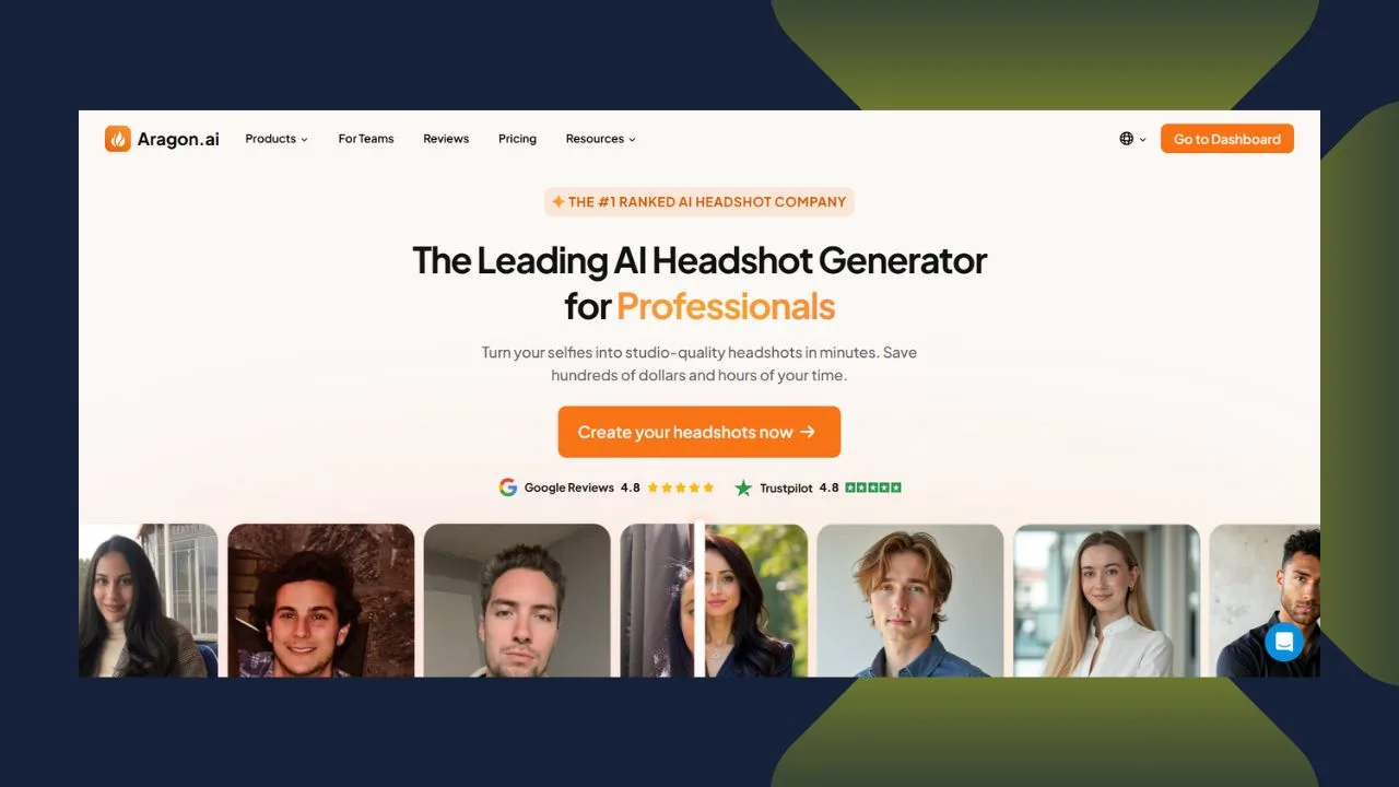 Aragon AI Review 2025: Is This the Best AI Headshot Generator ...